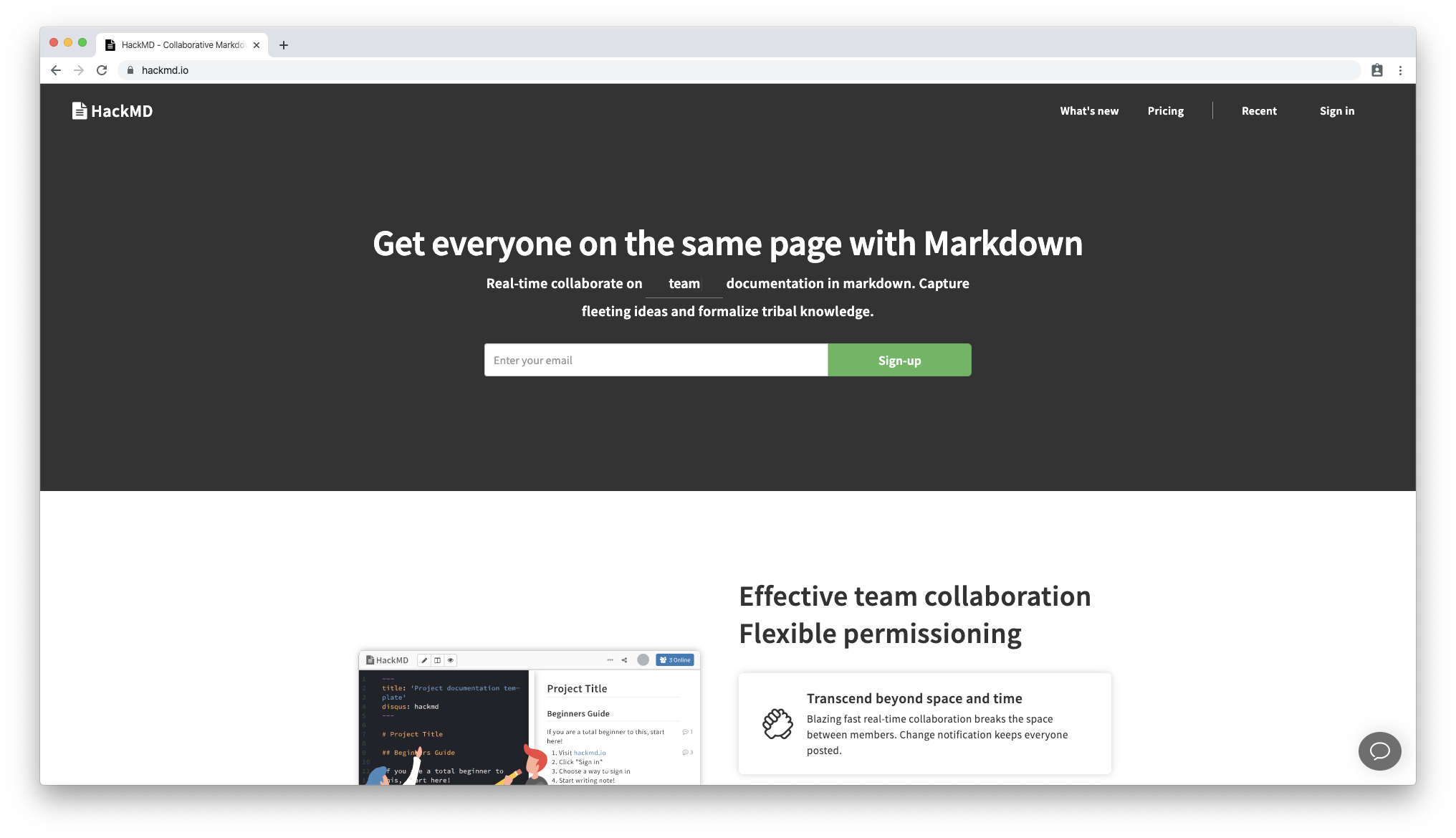 リアルタイム共同編集ツール『HackMD』をオンプレ運用して、好きな機能を追加して幸せになった話 #Docker - Qiita