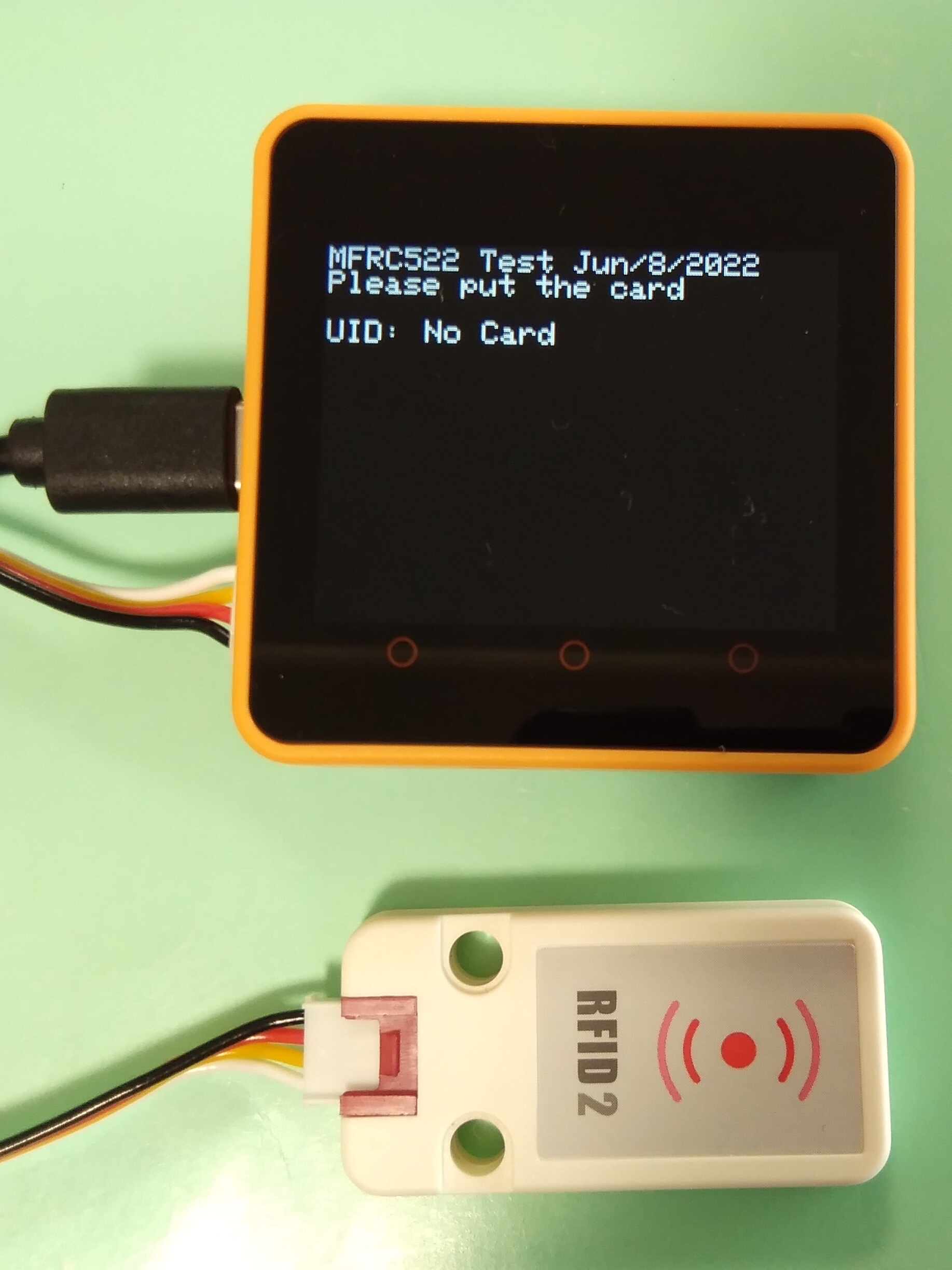 M5stack Core2 Rfid Rc522 の使い方 M5stackcore2 Qiita