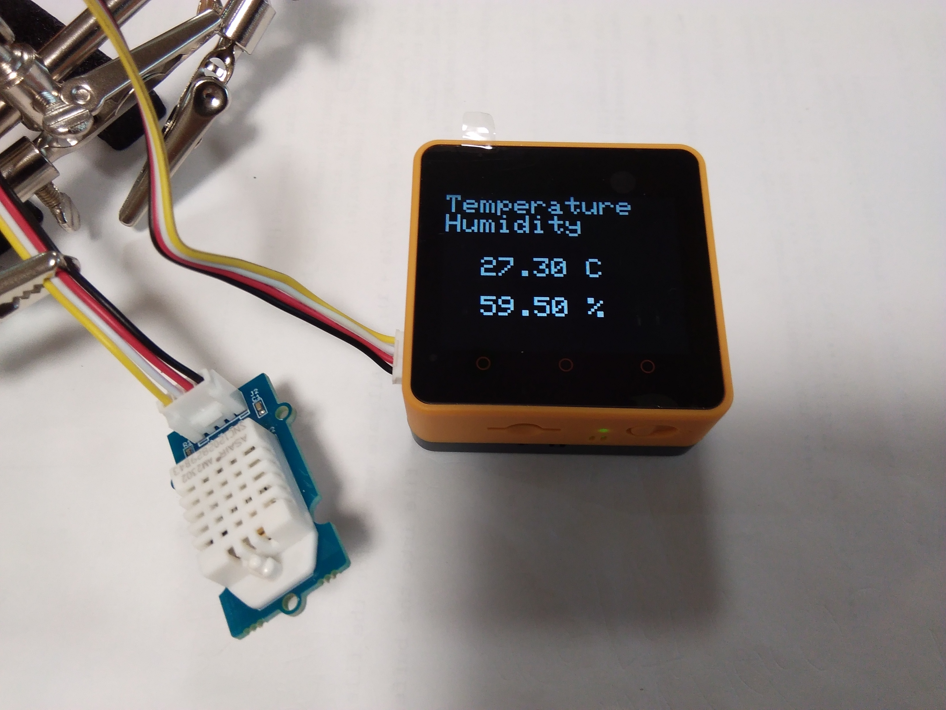 M5Stack Core2: 温度湿度センサーを使う #M5stackCore2 - Qiita