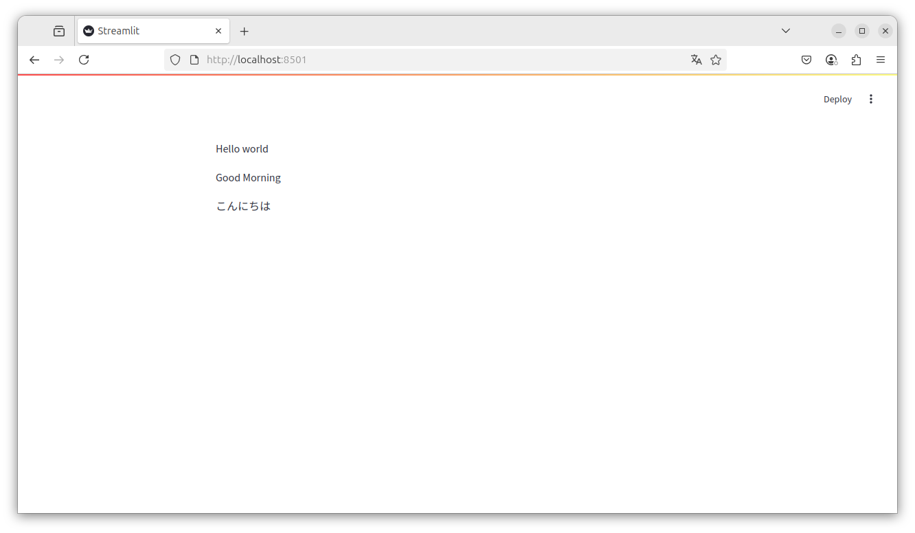 Streamlit の使い方 #Web - Qiita