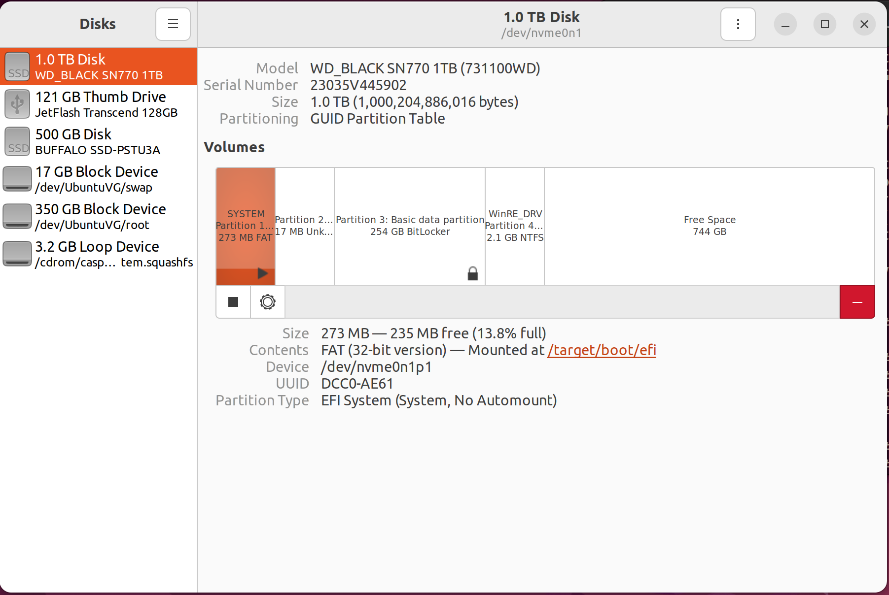 Secure Boot有効かつ暗号化したUbuntuのUSBを作成し、（ほぼ）どんなPCでもセキュアにUbuntuを使うようにする #lvm - Qiita