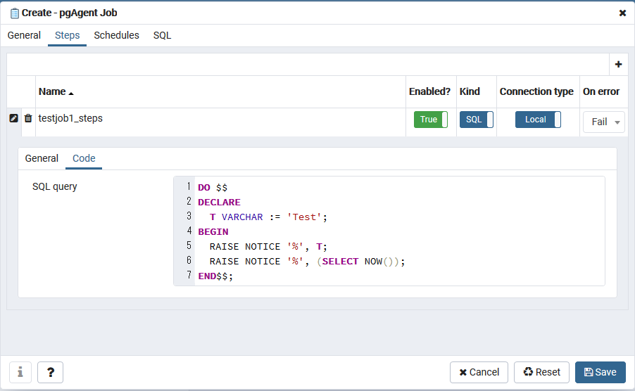 PostgreSQL11でジョブを実行、管理するpgAgentを設定してみた #PostgreSQL - Qiita
