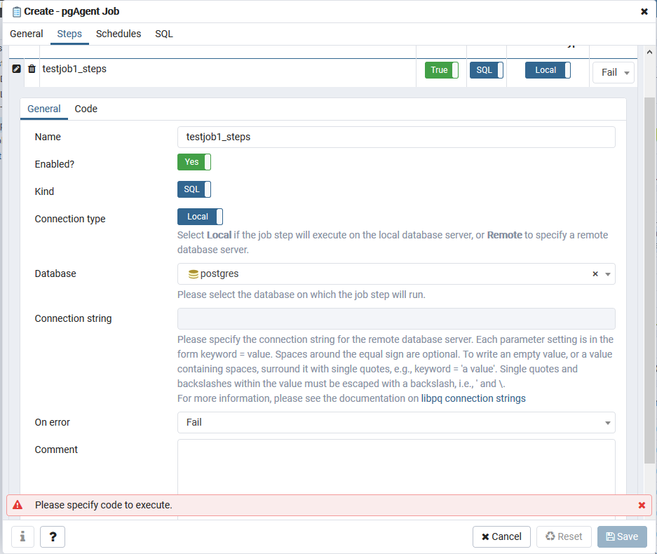 PostgreSQL11でジョブを実行、管理するpgAgentを設定してみた #PostgreSQL - Qiita