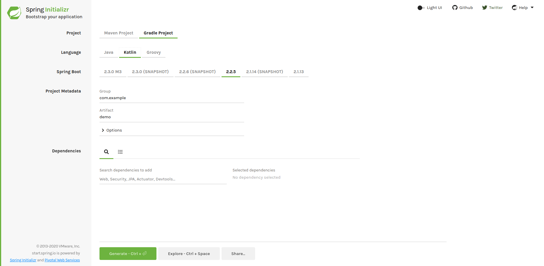 Gradle Kotlin Spring を入門してみた。 Spring Qiita