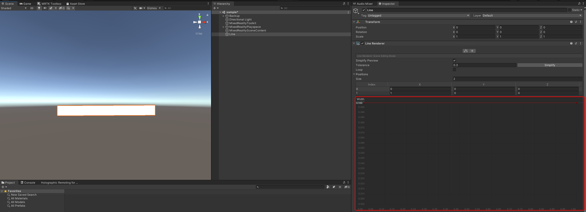 [MR Dev Tips #13] Unity Line Renderer を使って引いた線を加工する #HoloLens - Qiita