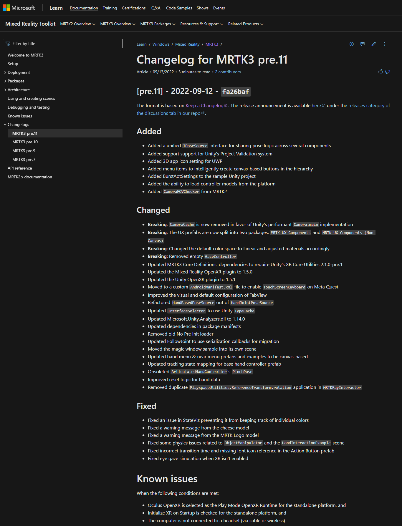 MRTK3 環境セットアップ手順 #Unity - Qiita