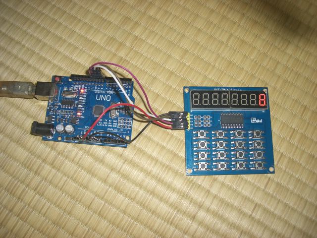 arduinoでqyf-tm1638ボード #Arduino - Qiita
