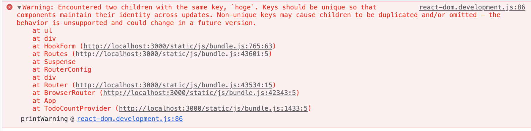 React.jsでWarning: Each child in a list should have a unique "key" prop.が発生した時の原因と対処法 #JavaScript ...