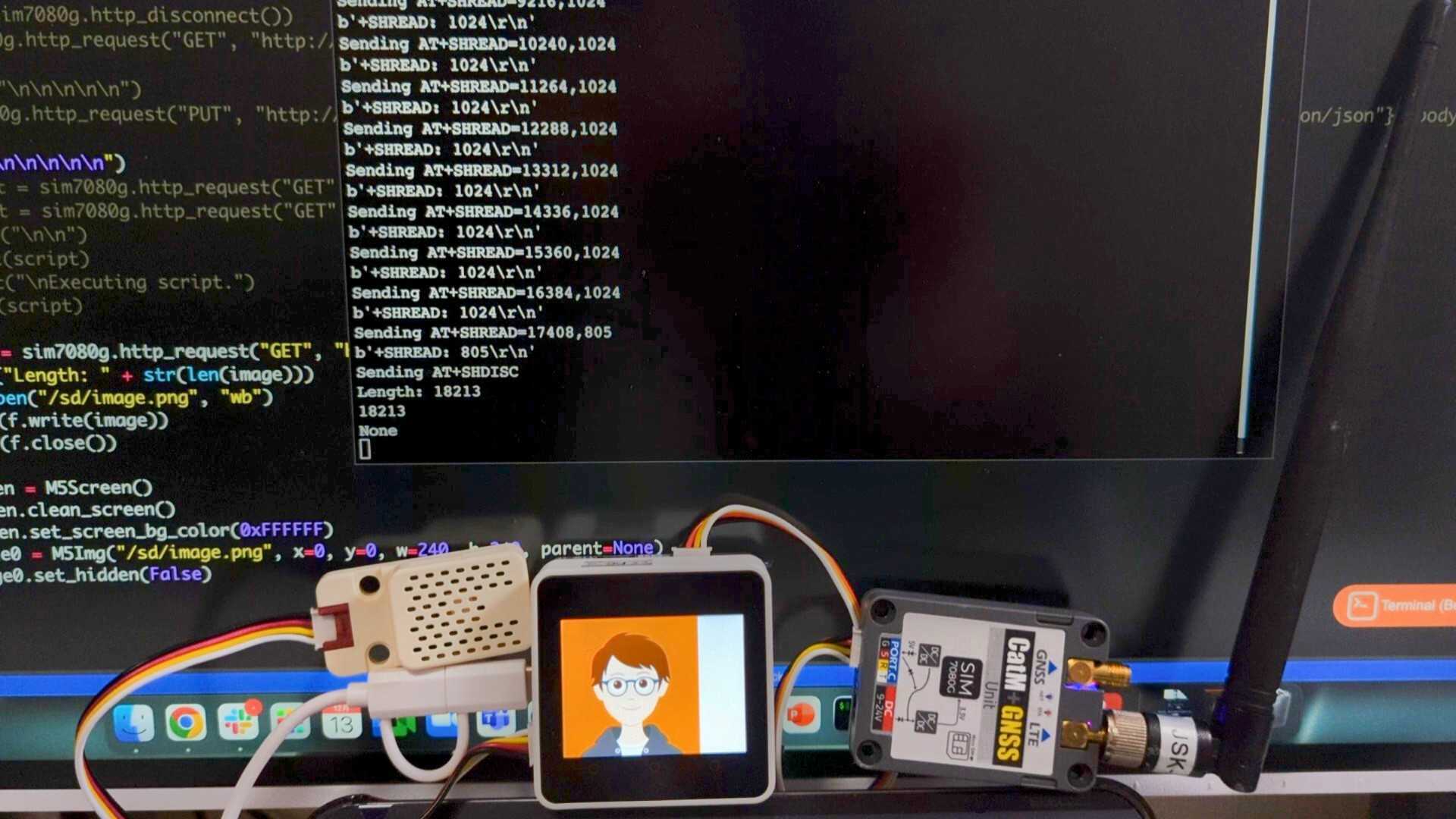 M5StackをソラコムにつないでUIFlow(MicroPython)のコードをOTA実行する（ライブラリとサンプルコード付き） #M5stack - Qiita
