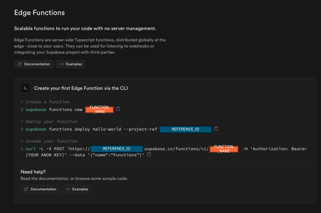 supabaseのEdgeFunctionを使ってみたお話 #CLI - Qiita