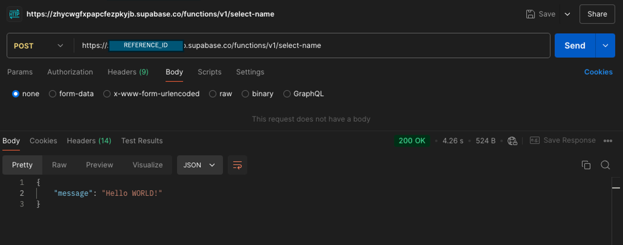 supabaseのEdgeFunctionを使ってみたお話 #CLI - Qiita