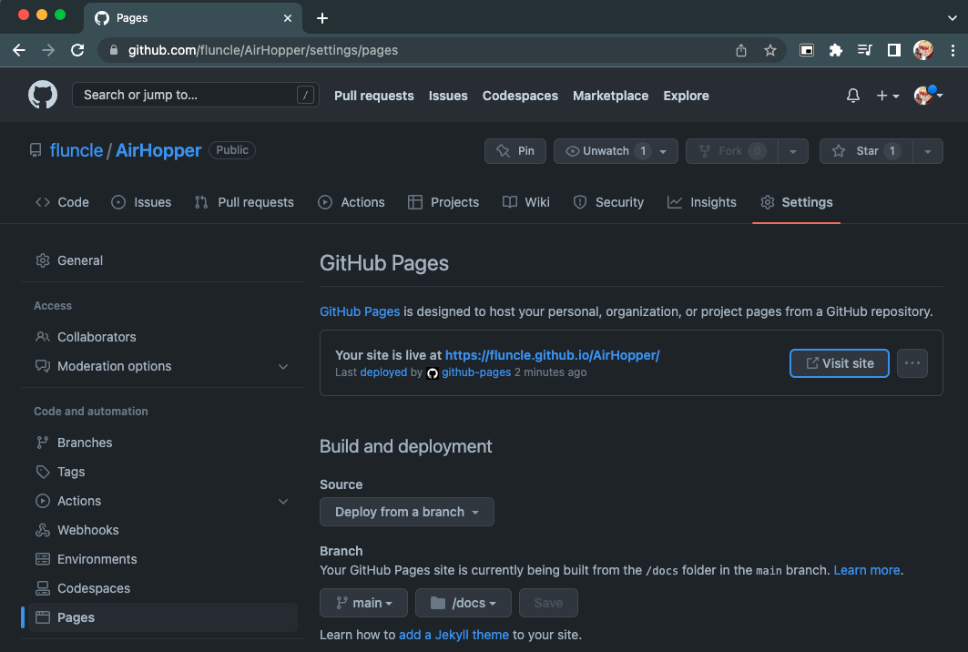 [Unity]GitHub Pagesで手軽にスマホゲームを公開する #WebGL - Qiita