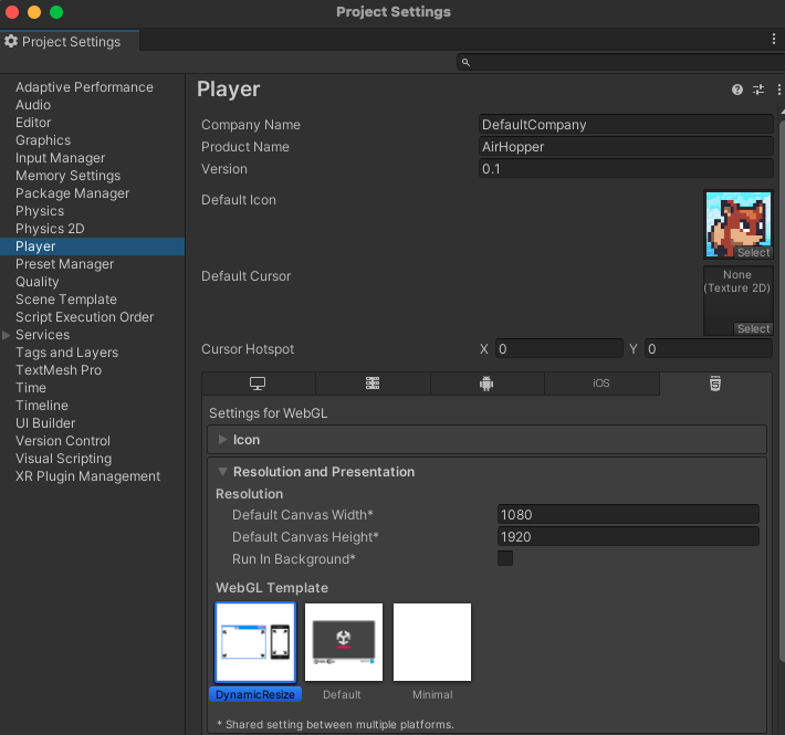 [Unity]GitHub Pagesで手軽にスマホゲームを公開する #WebGL - Qiita