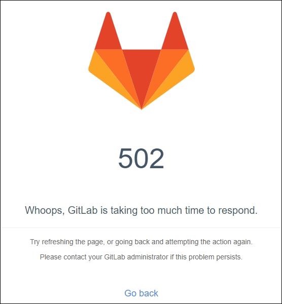 GitLabが502エラーで開けない #GitLab - Qiita