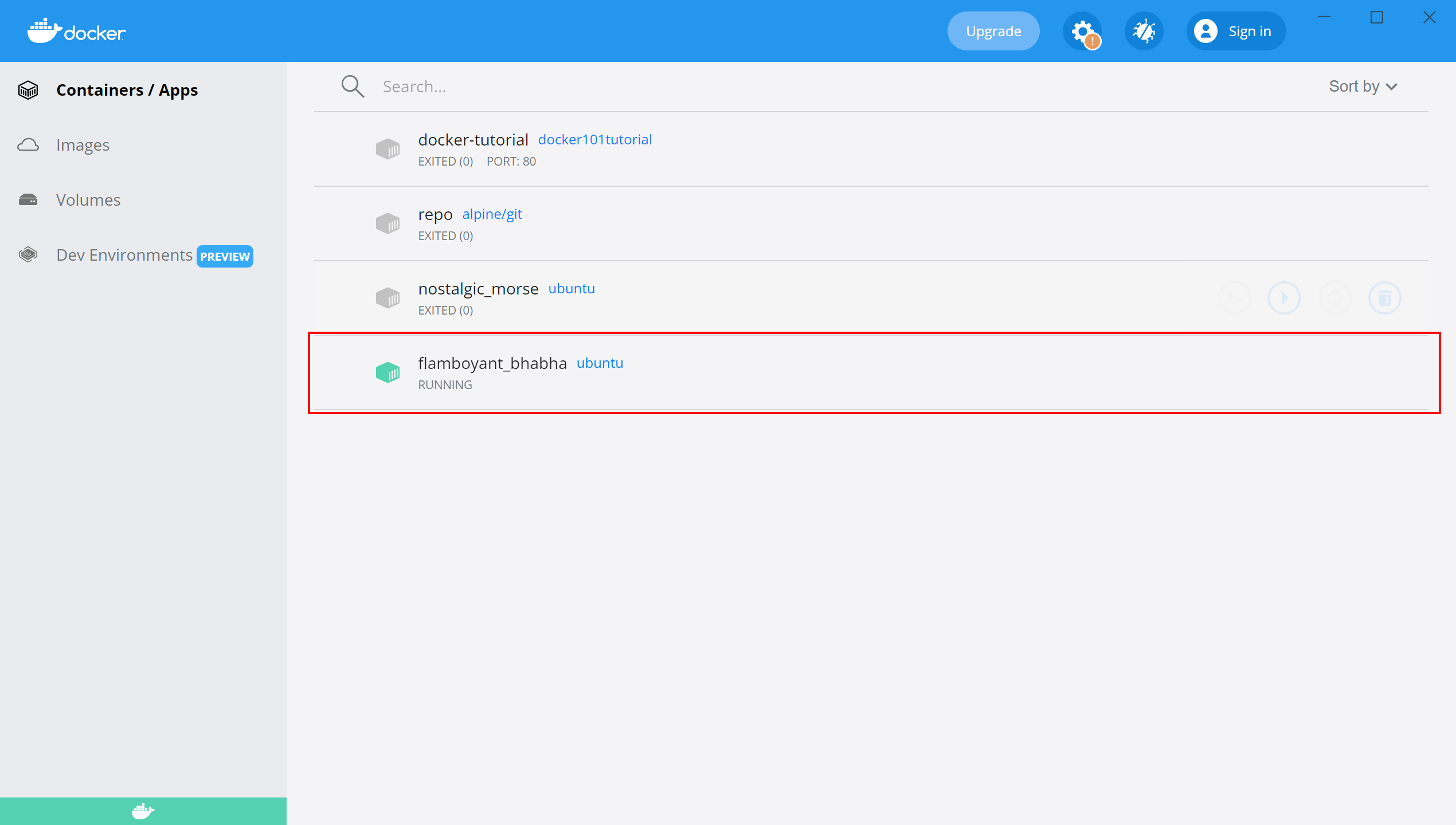 Windowsでdocker環境を試してみる Container Qiita