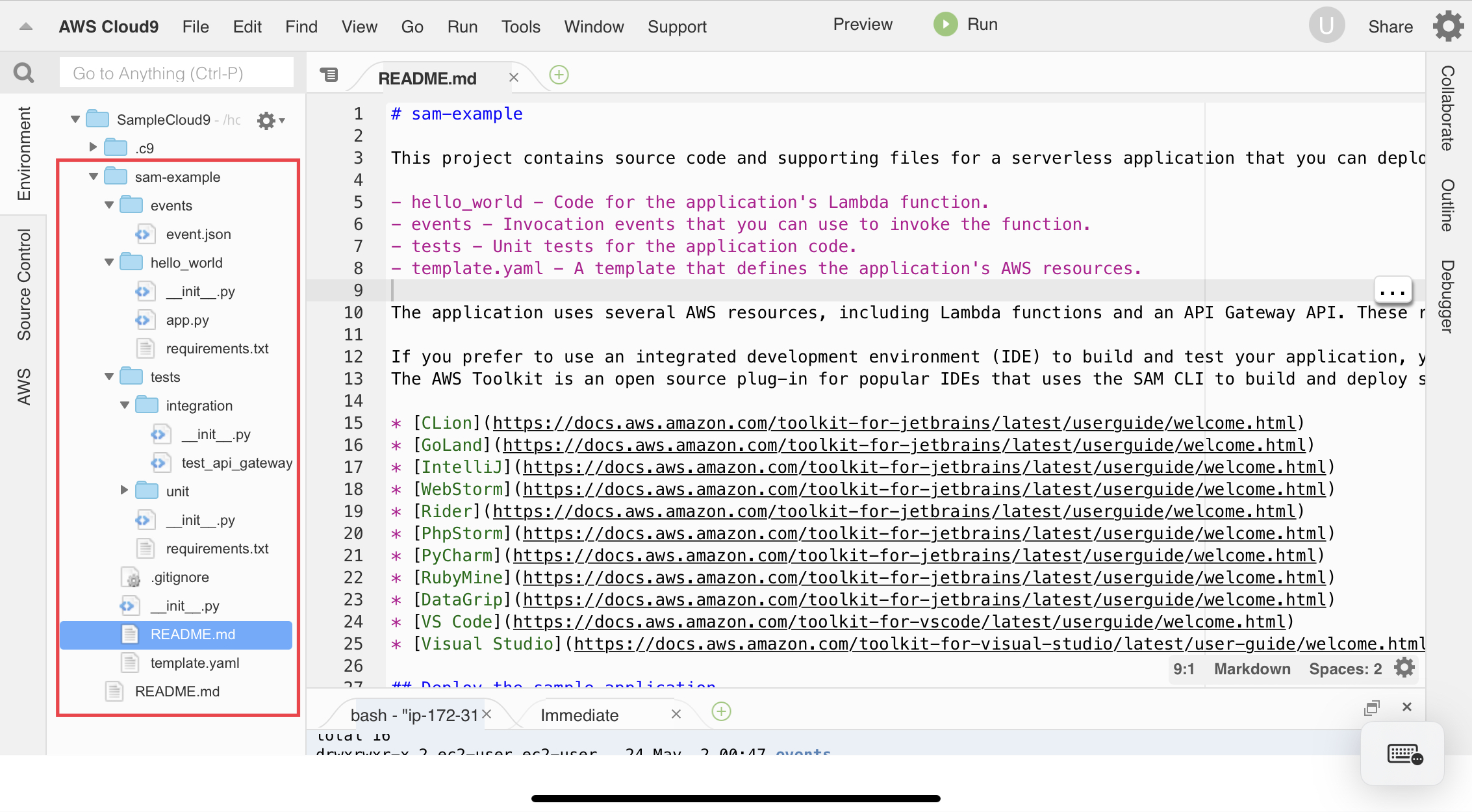 AWS Lambda SAMとは？～AWS SAMを使ってPythonのLambdaプログラムを簡単に作成する～ #初心者 - Qiita