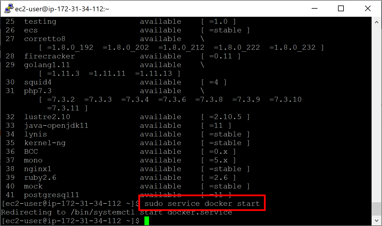 Aws Ec2 でdocker環境を無料で試してみる Container Qiita
