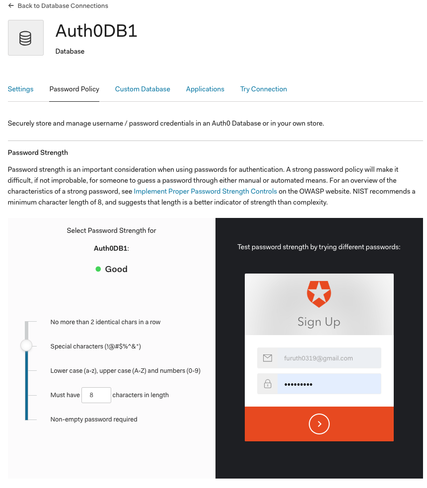 Auth0のCustom Database Connectionを使ってみる #Node.js - Qiita