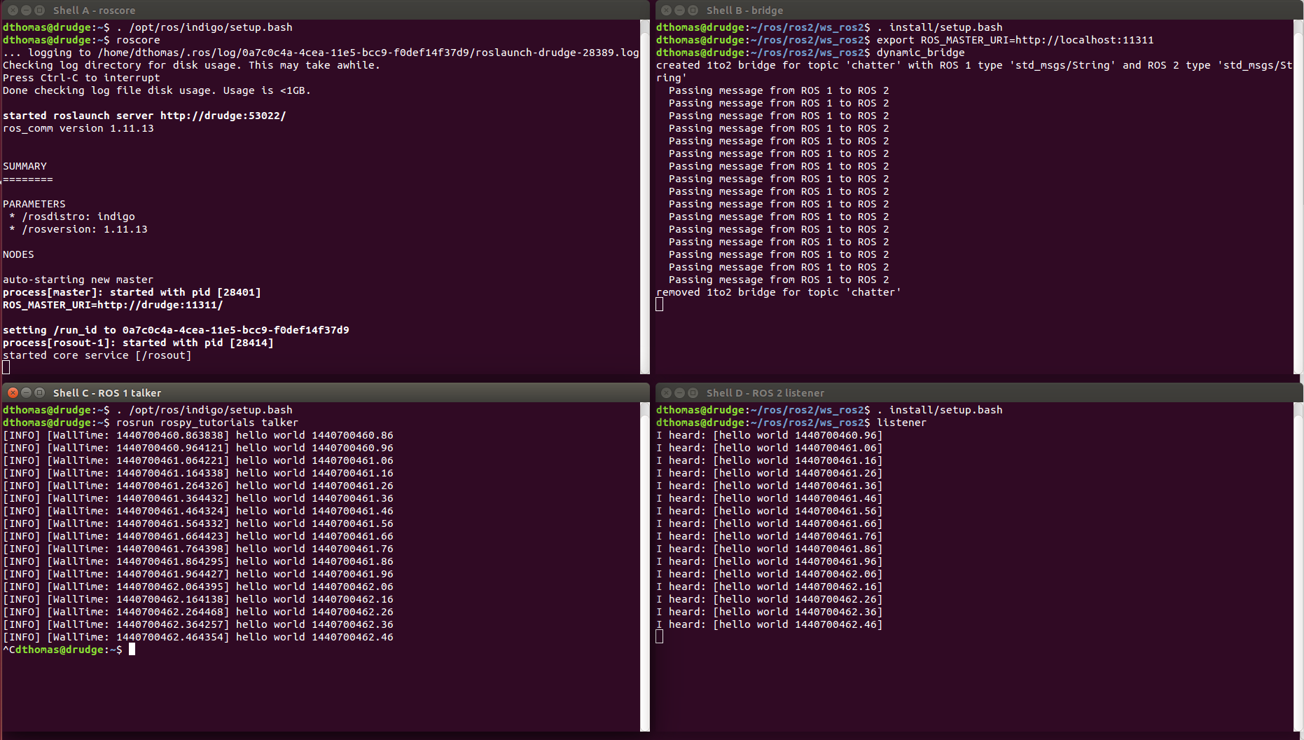 ros1_bridgeでROS2とROS1の通信を実現する #Robot - Qiita