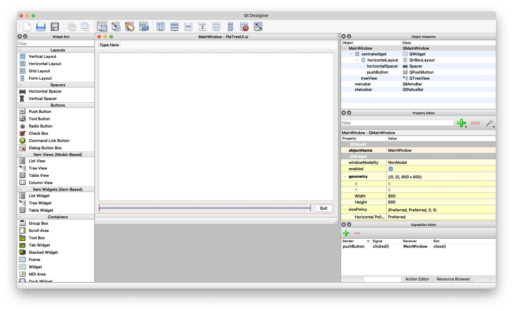 Pyqt5でqtreeviewを使用してファイル名を取得する Python3 Qiita