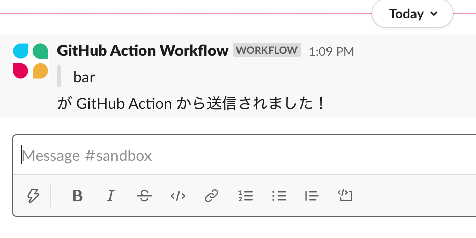 Slack が提供する GitHub Action "slack-send" を使って GitHub から Slack に通知する #GitHubActions - Qiita