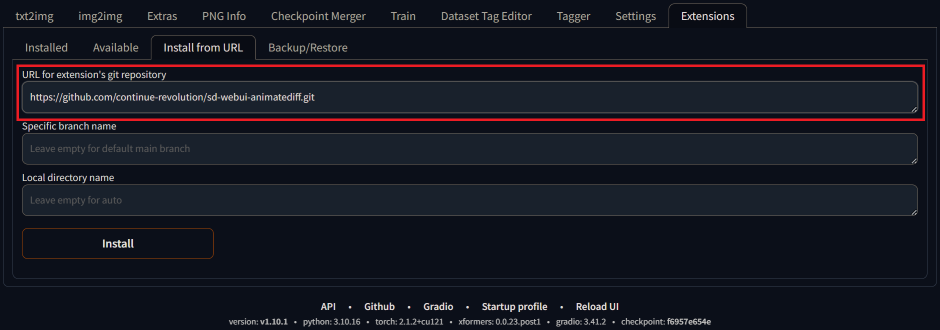 Stable Diffusion Web UI + AnimateDiff をローカルで動かしてみた #Python - Qiita