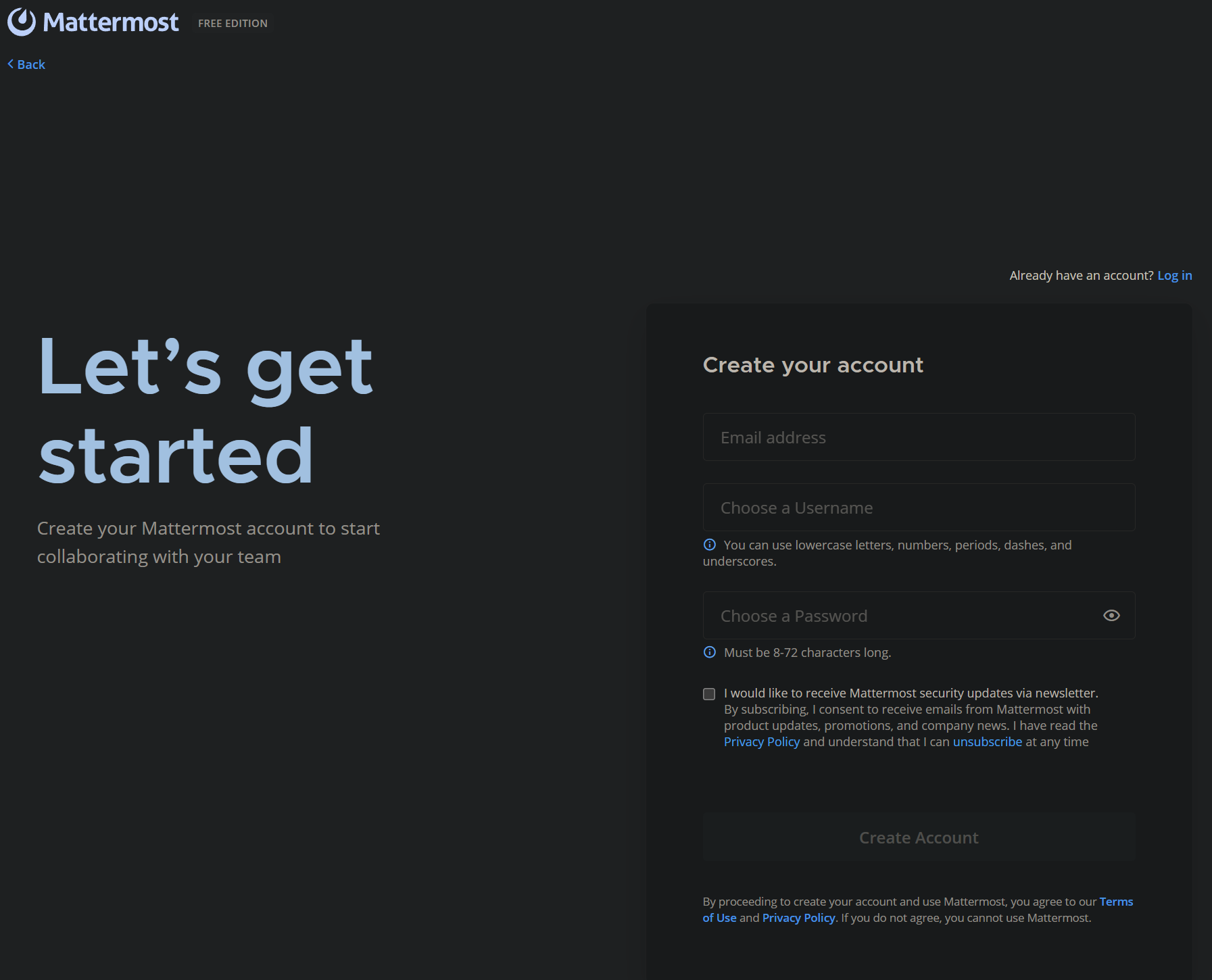 Mattermost セルフホスティング方法 (最短) #Slack - Qiita