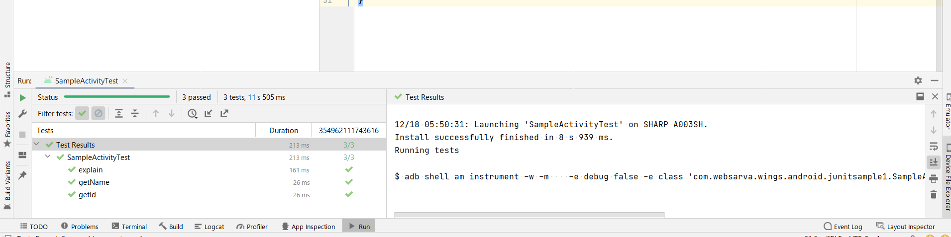 Android StudioでのJUnitテストのやり方 #AndroidStudio - Qiita