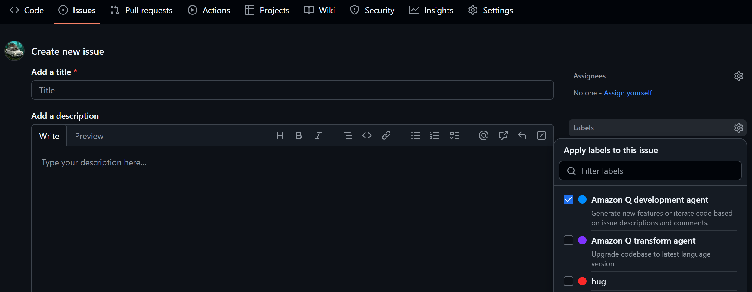 【AWS】GitHubとAmazonQDeveloperが統合されたから試してみた【AmazonQ】 #AmazonQDveloper - Qiita