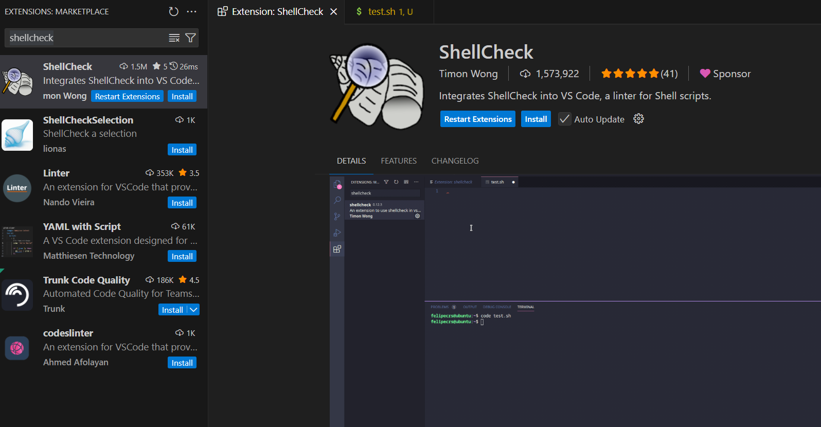 ShellCheckの使い方 #ShellScript - Qiita
