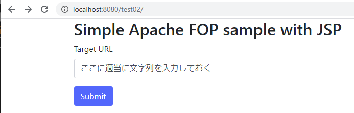 Servlet + Apache FOP で動的に PDF を作成して Web サイトに表示してみるサンプル #Java - Qiita