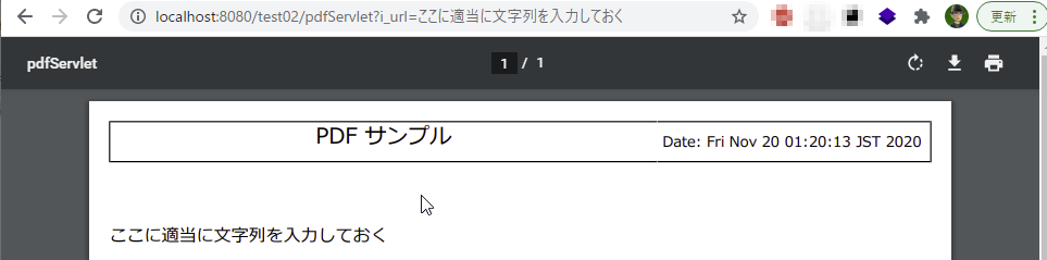 Servlet + Apache FOP で動的に PDF を作成して Web サイトに表示してみるサンプル #Java - Qiita
