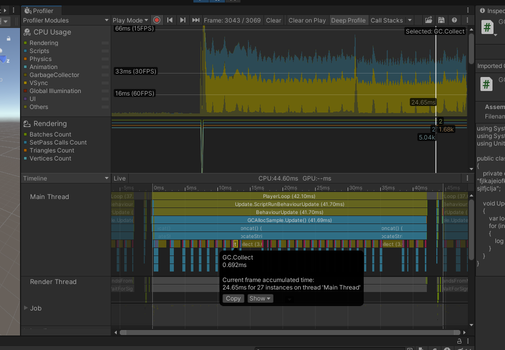 Unityでゲームシーン実行中のGC Allocをゼロに保つために気をつけていること #C# - Qiita