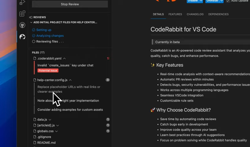 無料で使えるCodeRabbit for VSCodeが正式リリースされたので紹介 #AI - Qiita