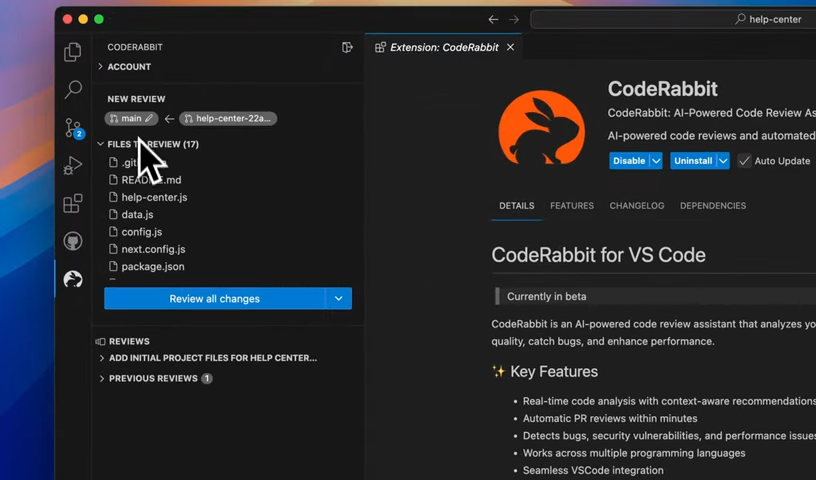 無料で使えるCodeRabbit for VSCodeが正式リリースされたので紹介 #AI - Qiita