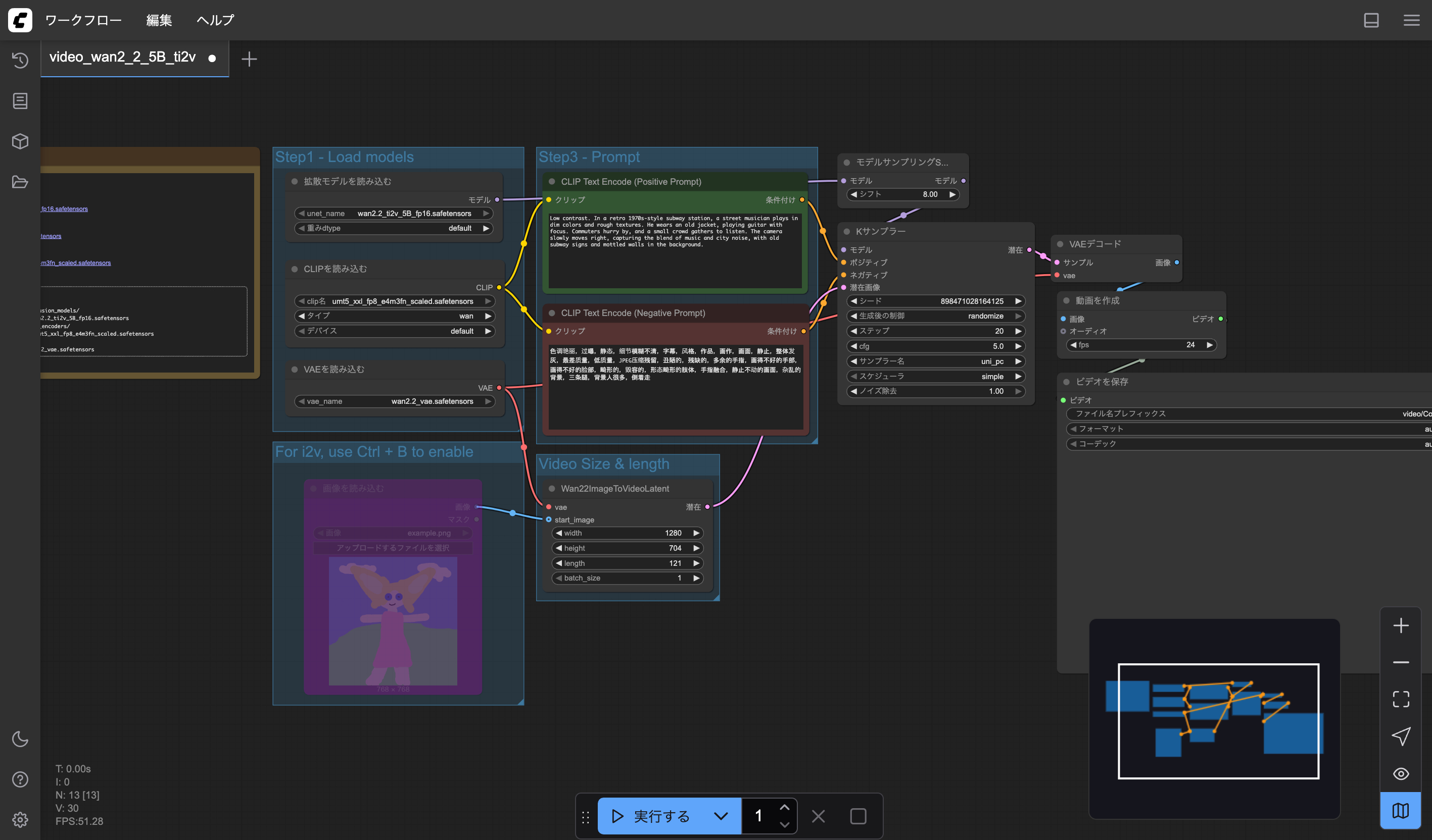 VM型GPUの高火力 VRT で Wan2.2を使って動画生成を行う #動画生成AI - Qiita