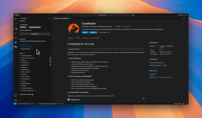 無料で使えるCodeRabbit for VSCodeが正式リリースされたので紹介 #AI - Qiita
