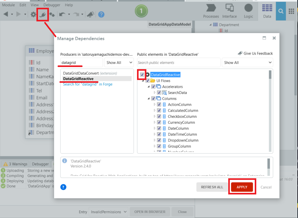 OutSystems DataGrid 虎の巻 #outsystems - Qiita