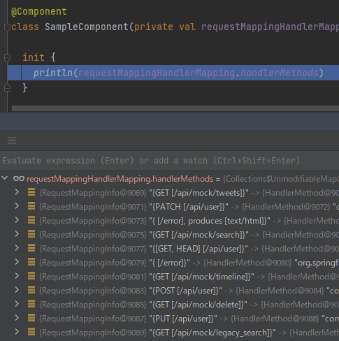 【SpringBoot】プログラムの中からAPIエンドポイントの情報を取得する #spring - Qiita