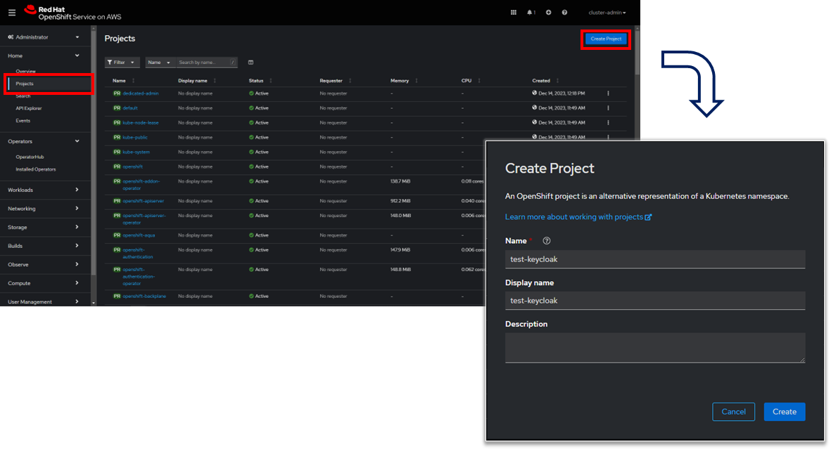 Red Hat OpenShift Service on AWS (ROSA) を利用して Keycloak クラスターを構築してみた ...