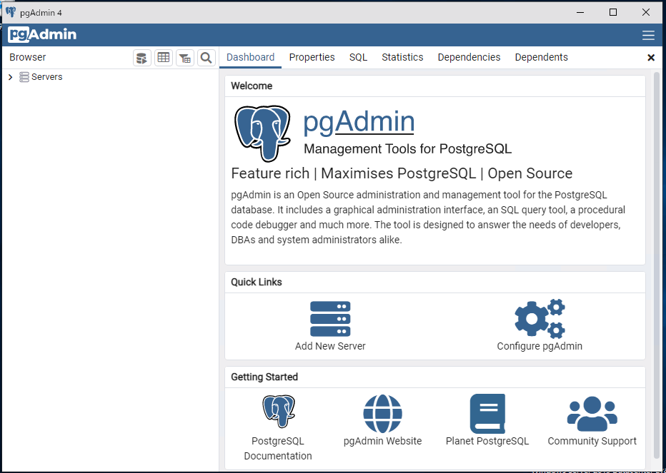 Windows Server 2019 に pgAdmin 4 v5.2 をインストールする #PostgreSQL - Qiita