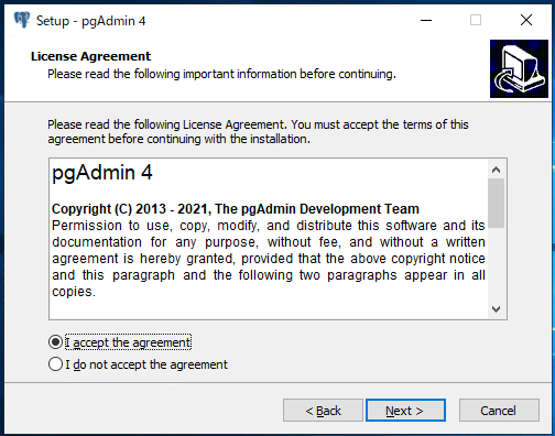 Windows Server 2019 に pgAdmin 4 v5.2 をインストールする #PostgreSQL - Qiita