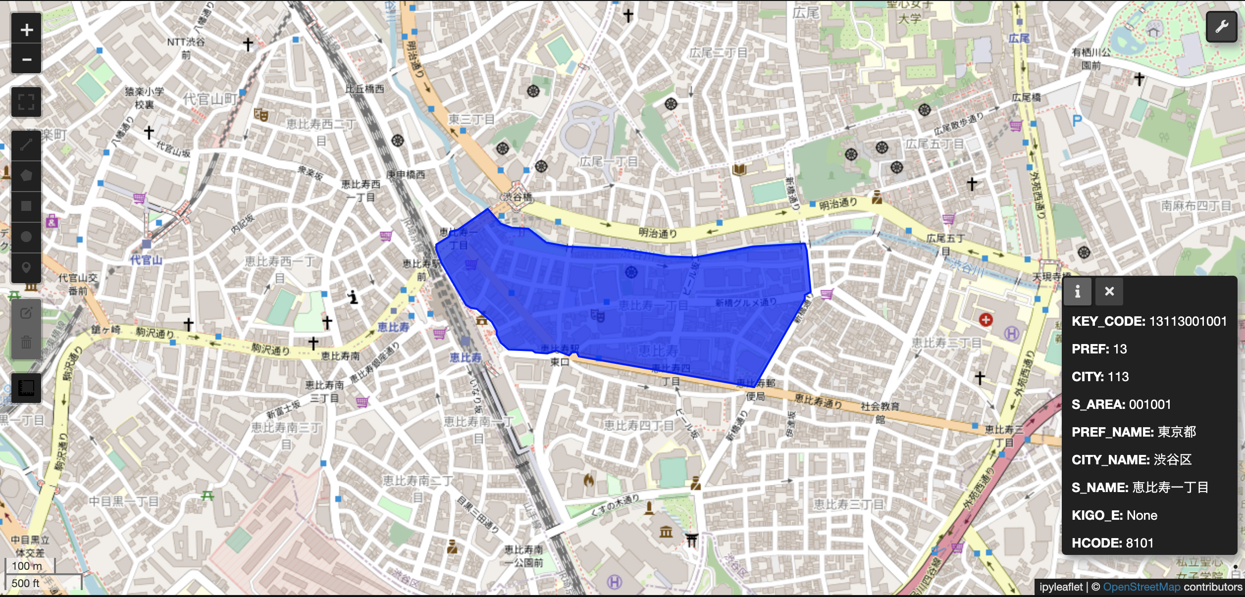 地図のWikipedia！OpenStreetMapのデータをPythonで簡単にダウンロードできるPyrosmとleafmapを使ってみよう！ #Python - Qiita