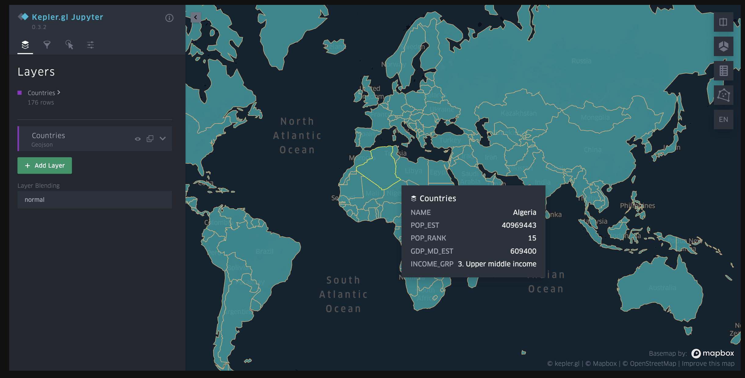 Pythonのコードを1行書くだけで誰でも手軽にインタラクティブな地図アプリを作れるLeafmapを使ってみよう #GIS - Qiita