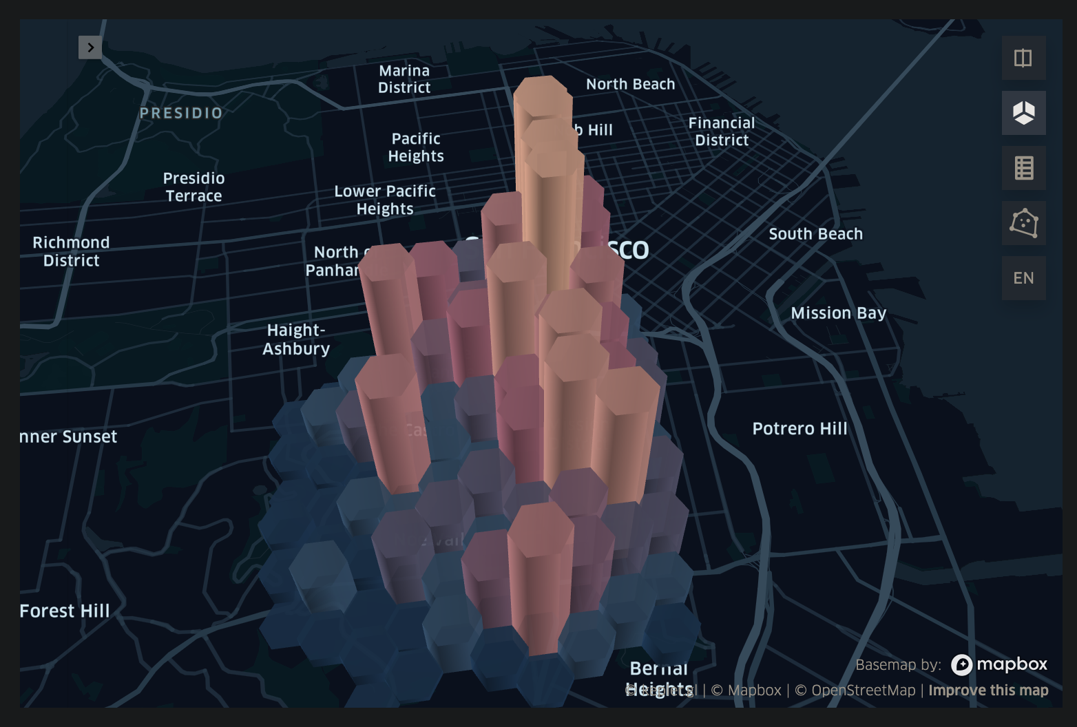 Pythonのコードを1行書くだけで誰でも手軽にインタラクティブな地図アプリを作れるLeafmapを使ってみよう #GIS - Qiita