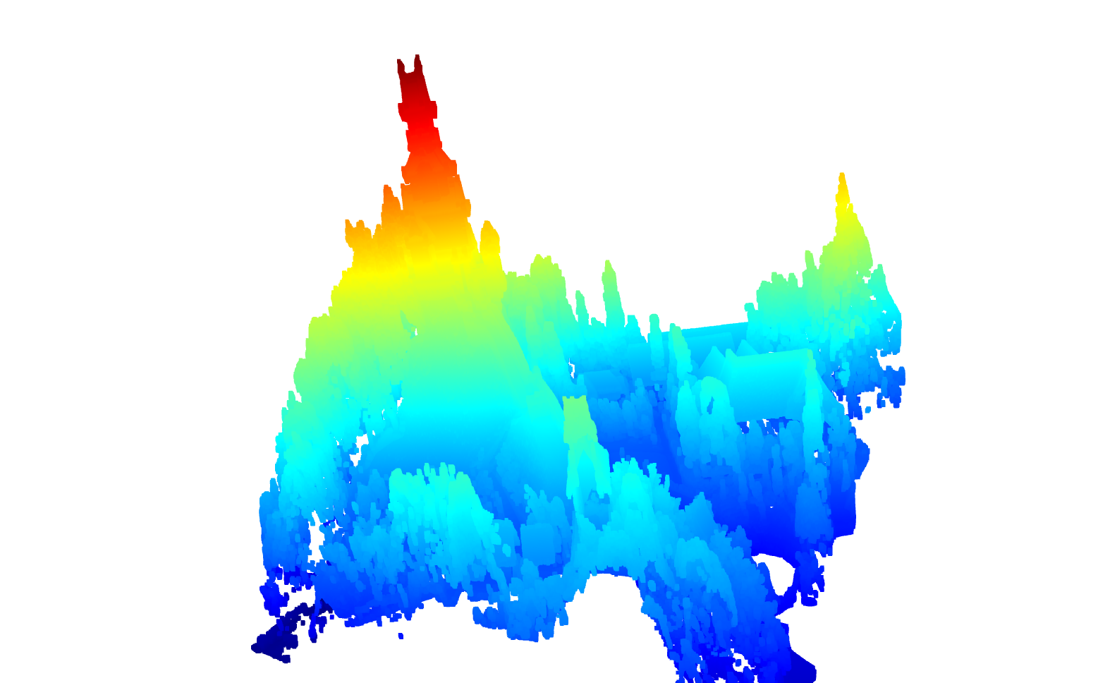 Leafmap/Open3Dを使って掛川城の大規模点群データ（5GB）をPythonで可視化してみよう！ #QiitaEngineerFesta2022 - Qiita