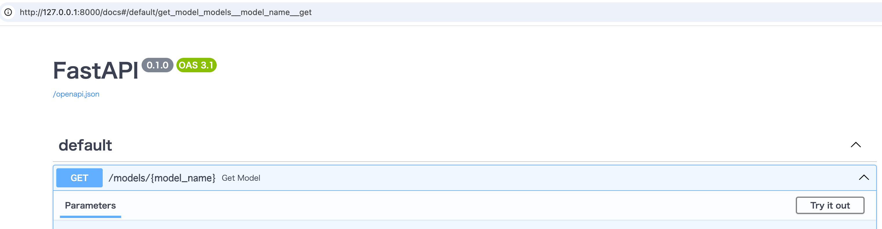 Fast APIチュートリアルを試してみた-①（Path,Query Parameter） #Python - Qiita
