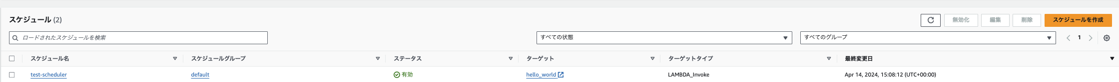 LambdaからEventBridge Schedulerを作成してみた #AWS - Qiita