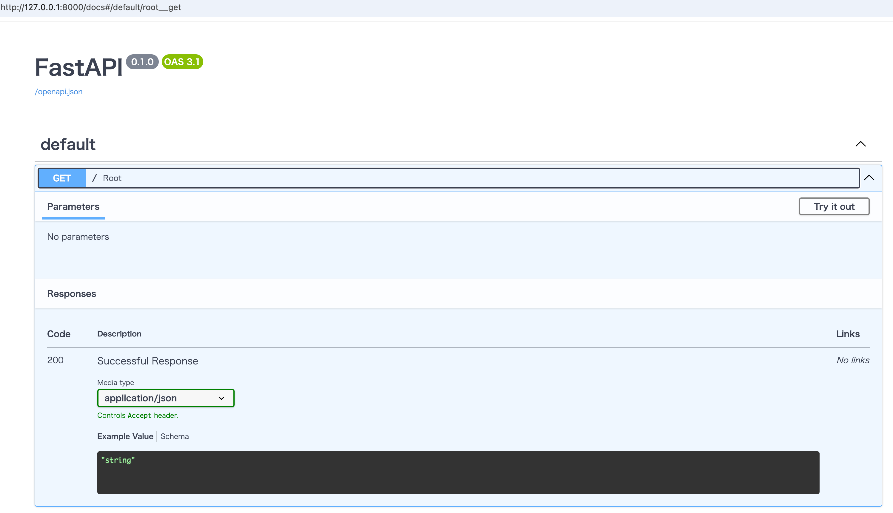 Fast APIチュートリアルを試してみた-①（Path,Query Parameter） #Python - Qiita