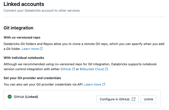 Databricks Gitフォルダーを試してみた #AWS - Qiita